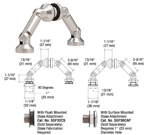 Column Swivel Fittings
