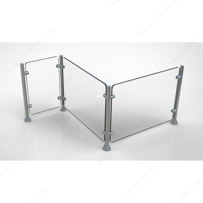 Counter Partition Corner Post